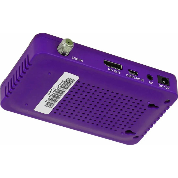 Astra Premium U1 HD MINI Receiver, 2 Remote Control - Purple