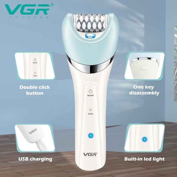 VGR V-703 Professional 5-in-1 Women Grooming Kit - Off White