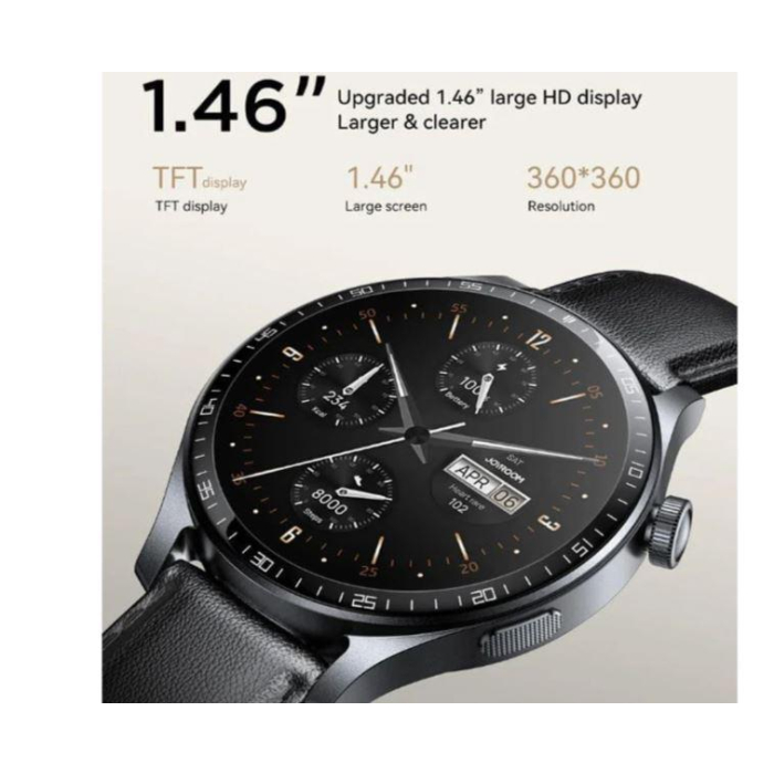 JOYROOM Classic Smart Watch for Men, TFT Display, 1.4 Inch, 350 mAh ...