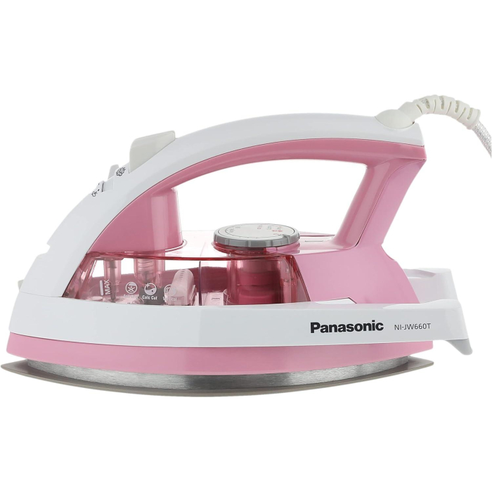 Panasonic Steam Iron 2200 Watt, Pink - NI-JW660T