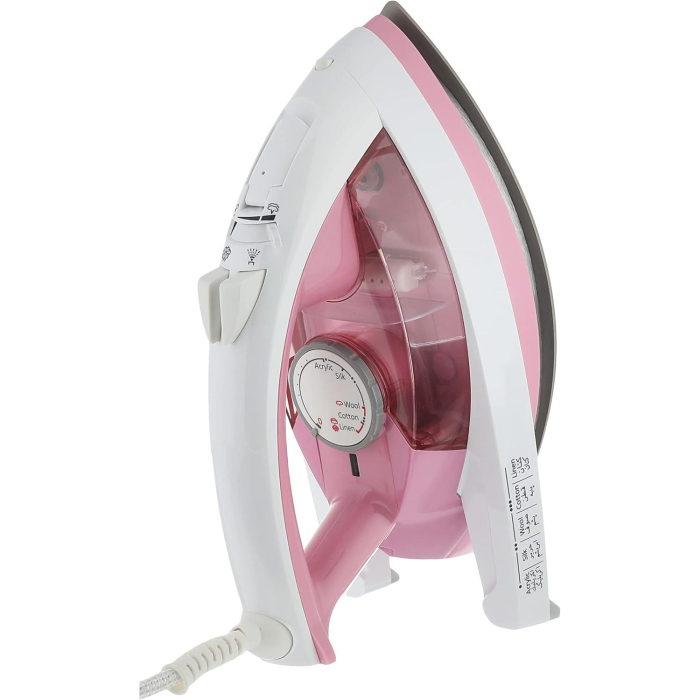 Panasonic Steam Iron 2200 Watt, Pink - NI-JW660T