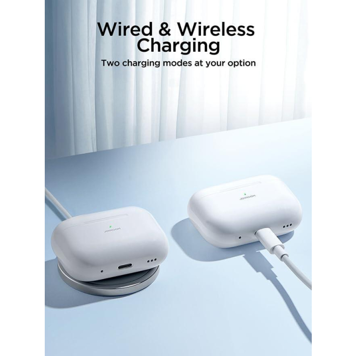 Joyroom Pro Max In-Ear Earbuds, 400 mAh, White - JR-T03S