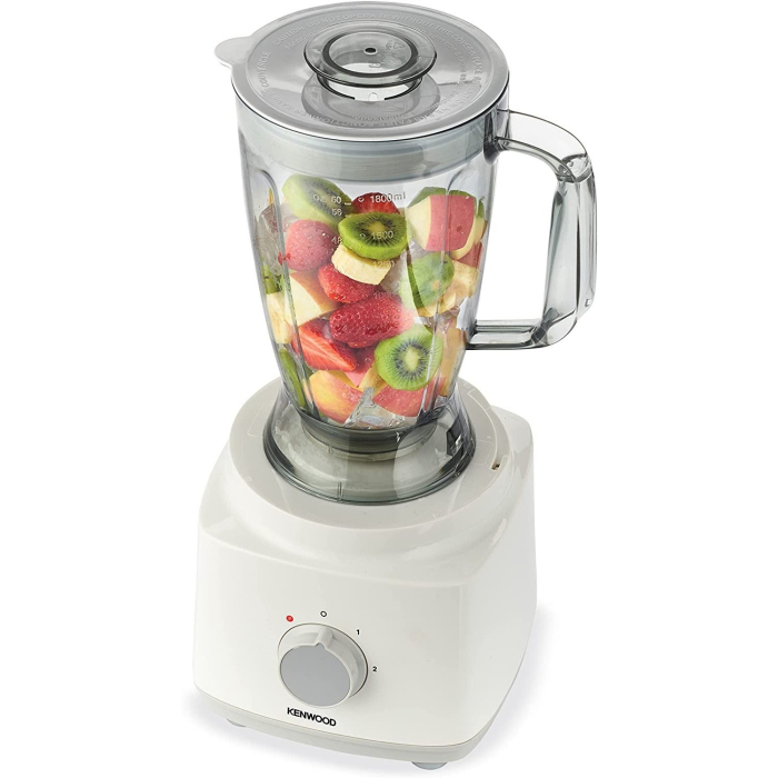 Kenwood Essentials Food Processor, 2 Liter, 750 Watt, White - FDP03.COWH