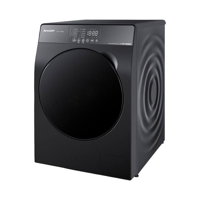 SHARP K-PRO Washing Machine Fully Automatic 11 Kg Inverter Dark Grey ES ...